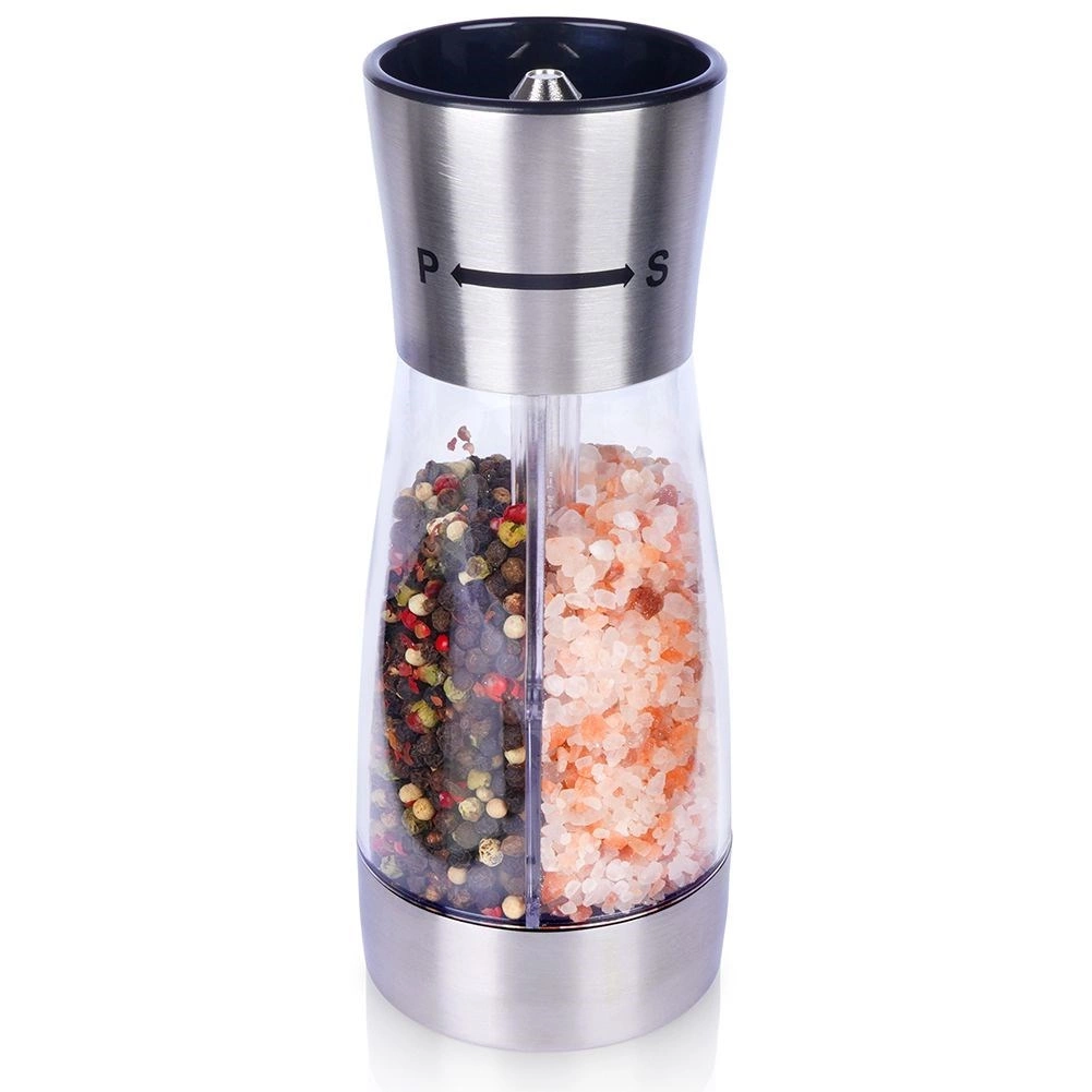 Pepper and Salt Grinder Steel Double 18 cm - Vilde.pl