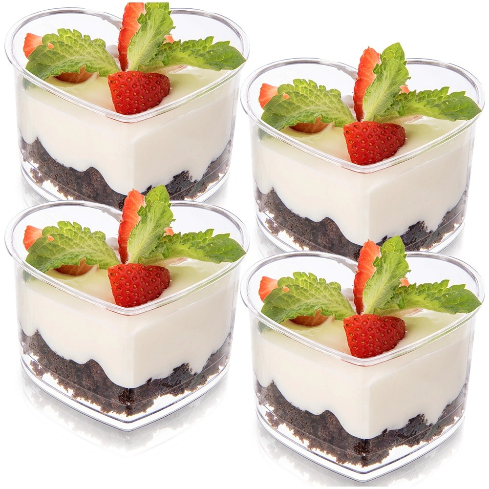 Pucharki na desery, przekąski 130 ml 4 szt. - Vilde.pl